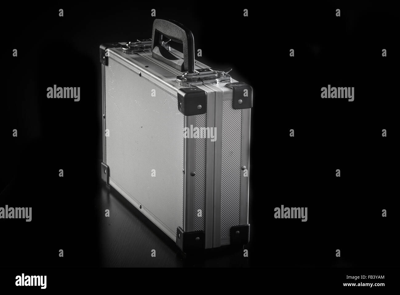 Aluminum metal case box Stock Photo - Alamy