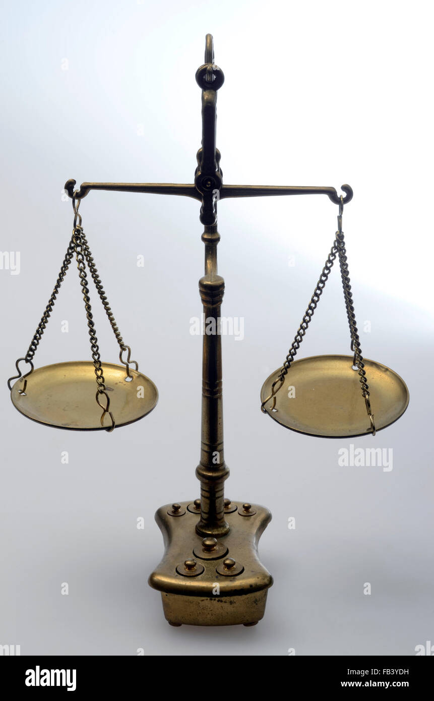 Old Golden Weighing Scale Balance High Resolution Stock Photography and ...