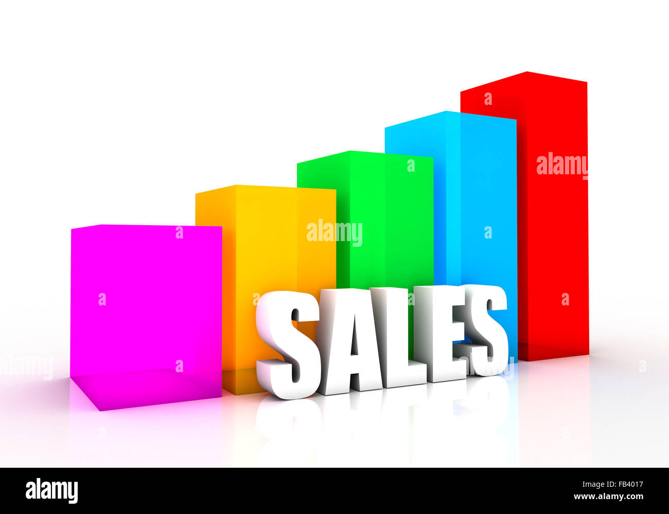 graph showing the rise of the sales. a powerful design that you can use ...