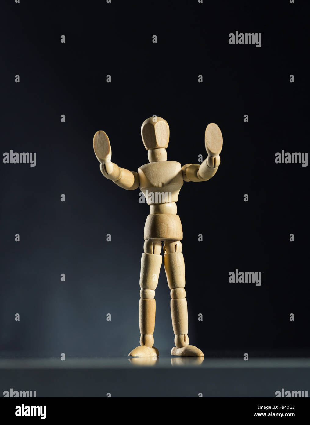 Human wood manikin Stock Photo - Alamy