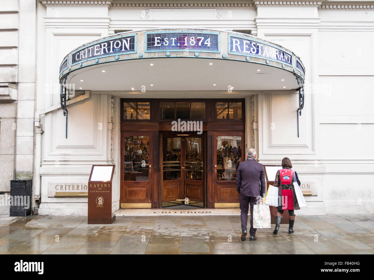Criterion restaurant hi-res stock photography and images - Alamy