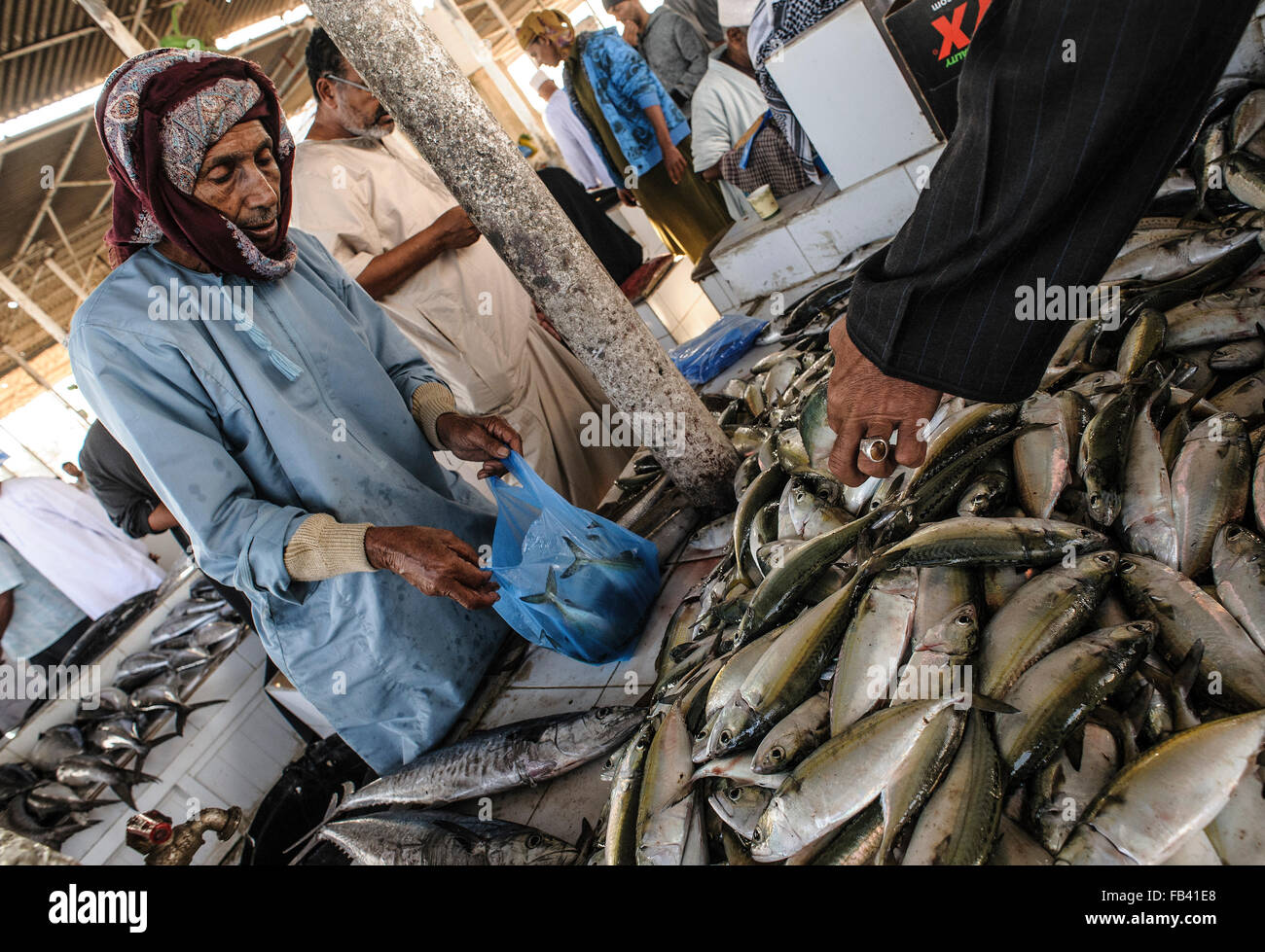 Barka Fish Market High Resolution Stock Photography and Images - Alamy