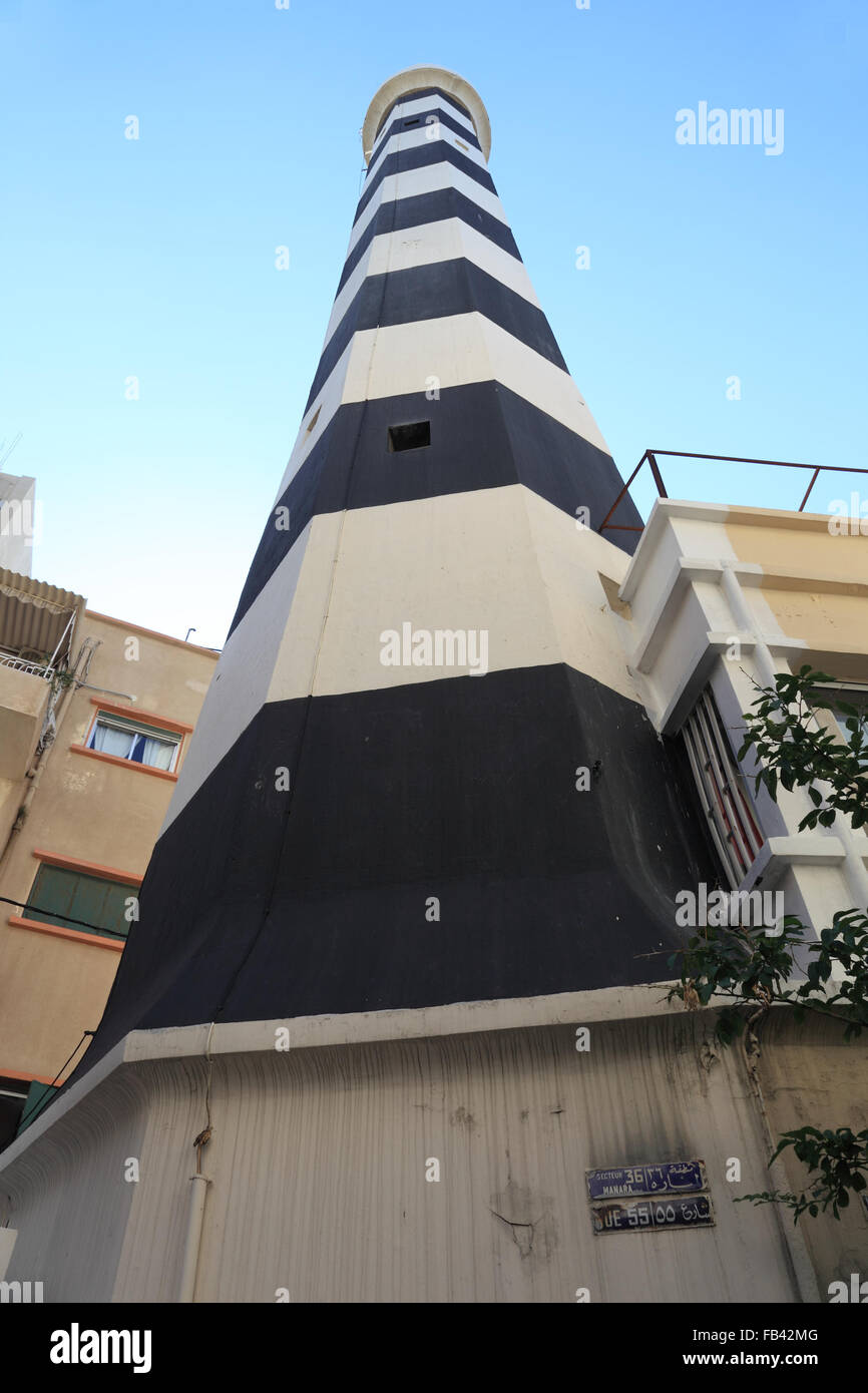 Old Manara Lighthouse, Beirut Stock Photo - Alamy
