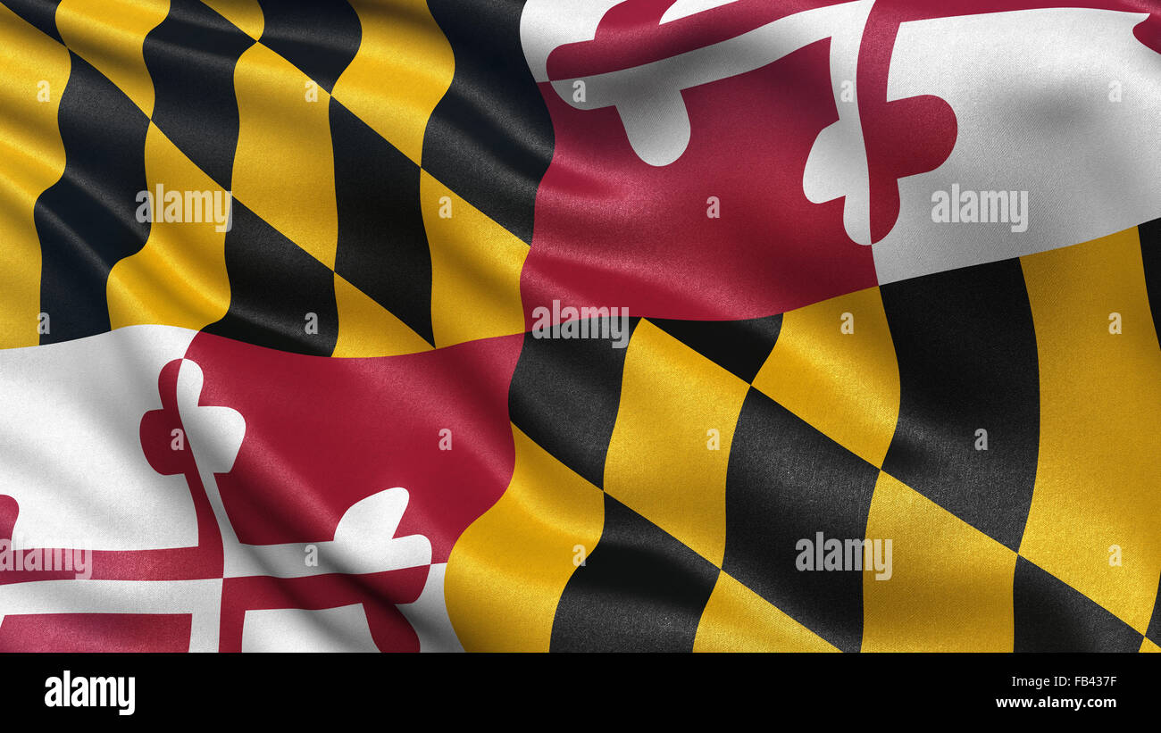 Marylander flag hi-res stock photography and images - Alamy