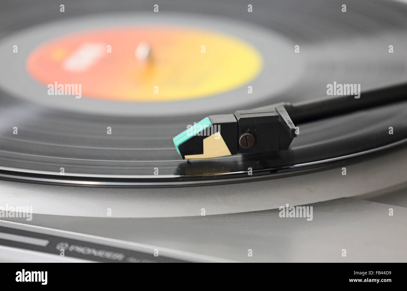 Vinyl record turntable hi-res stock photography and images - Alamy