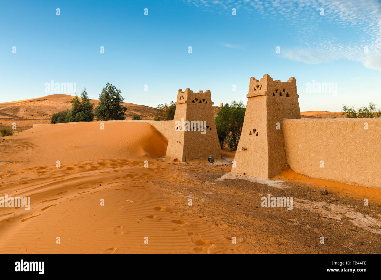 The berber camp in Sahara desert, Morocco Stock Photo - Alamy