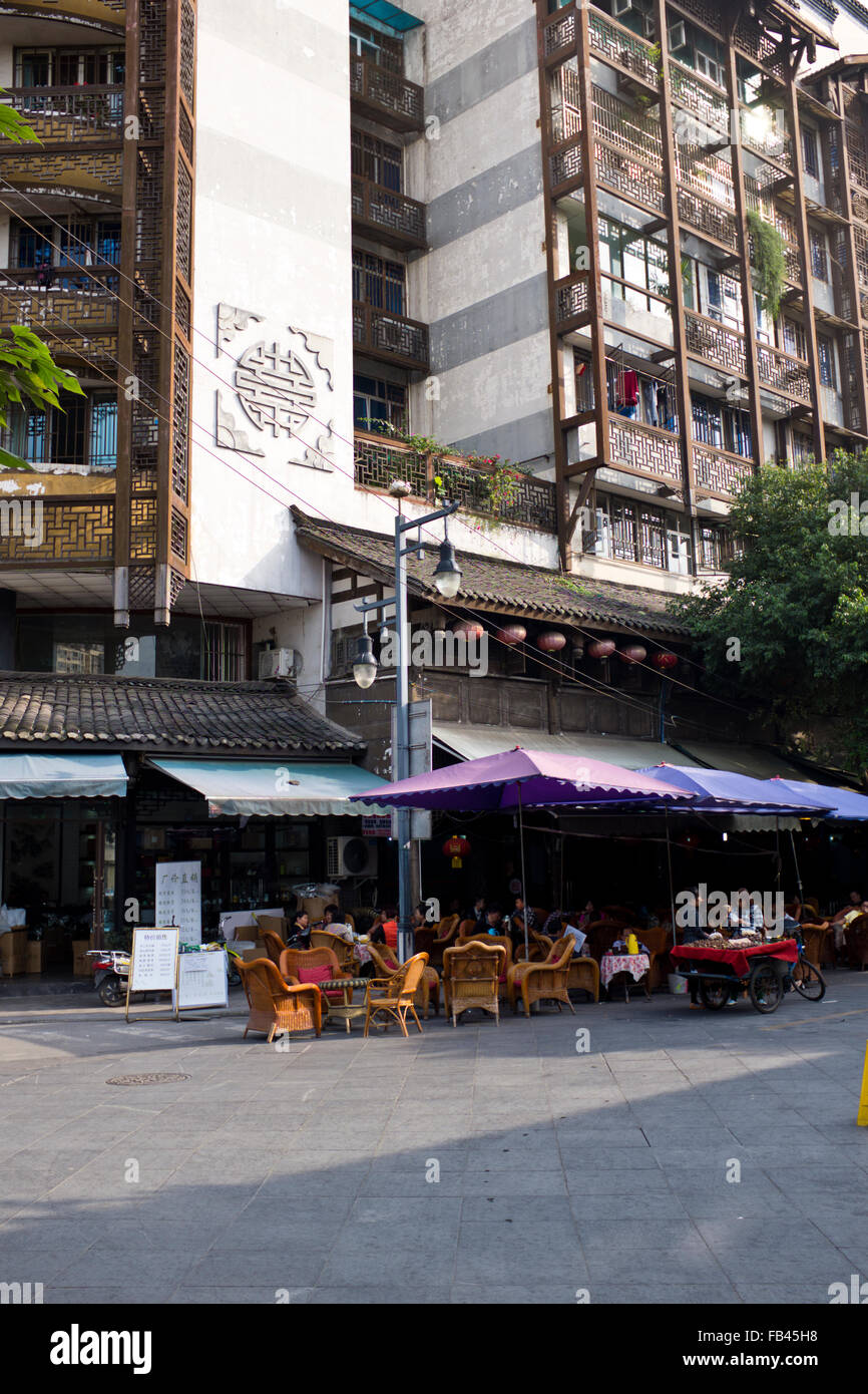 Chengdu City Centre,Tea Houses,Antique Shops,Ancient Old Town Capital ...