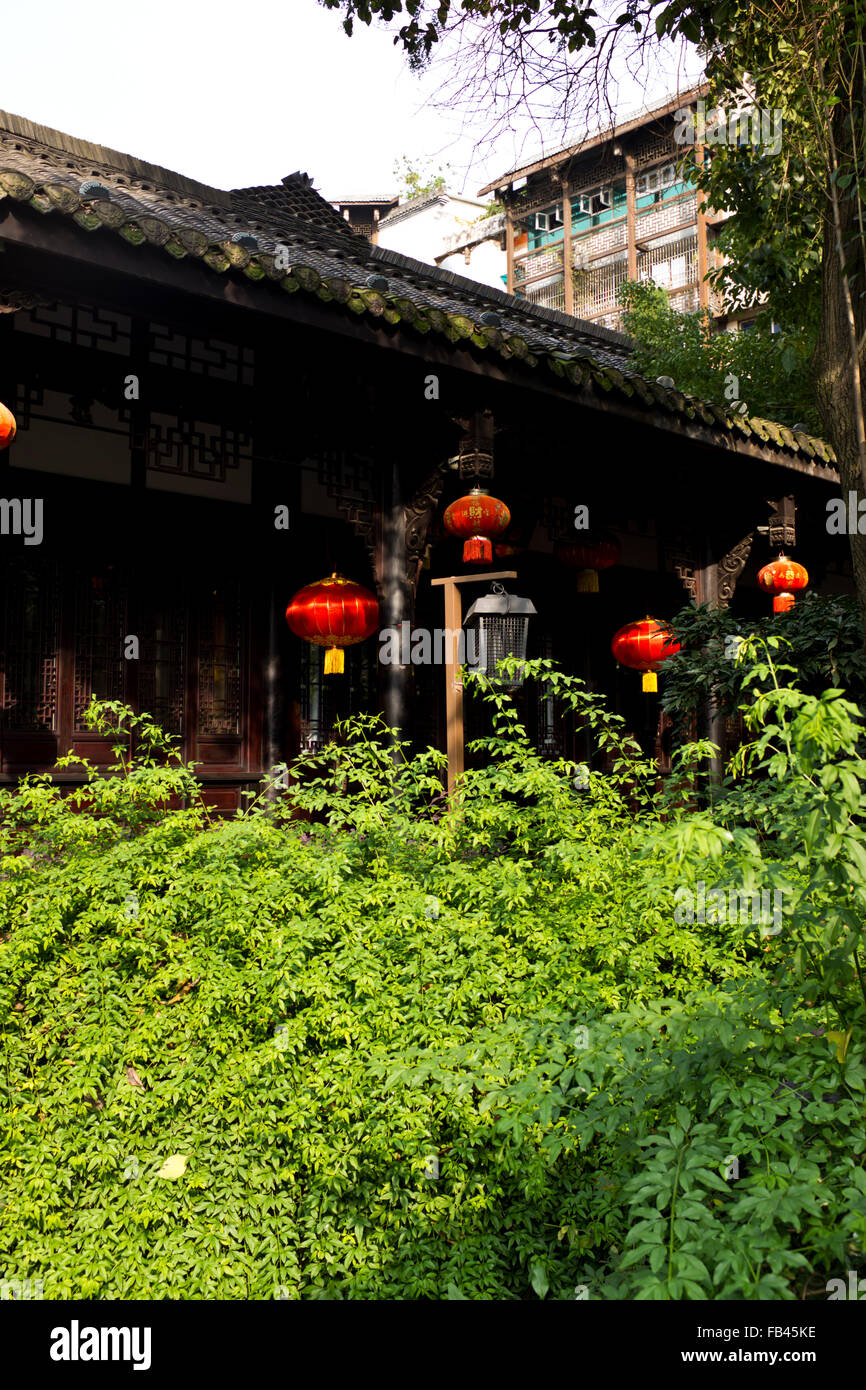 Chengdu City Centre,Tea Houses,Antique Shops,Ancient Old Town Capital ...