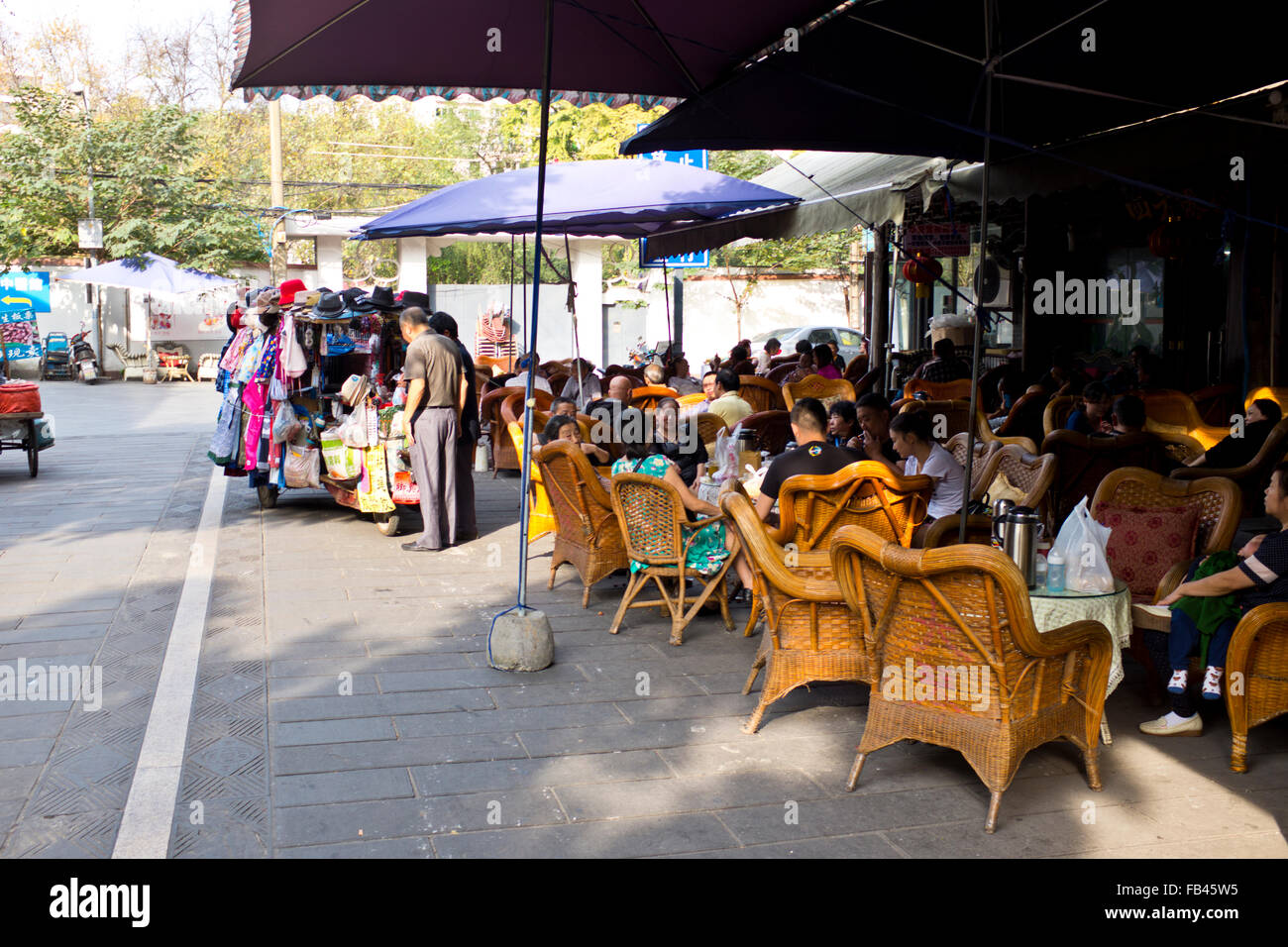 Chengdu City Centre,Tea Houses,Antique Shops,Ancient Old Town Capital ...
