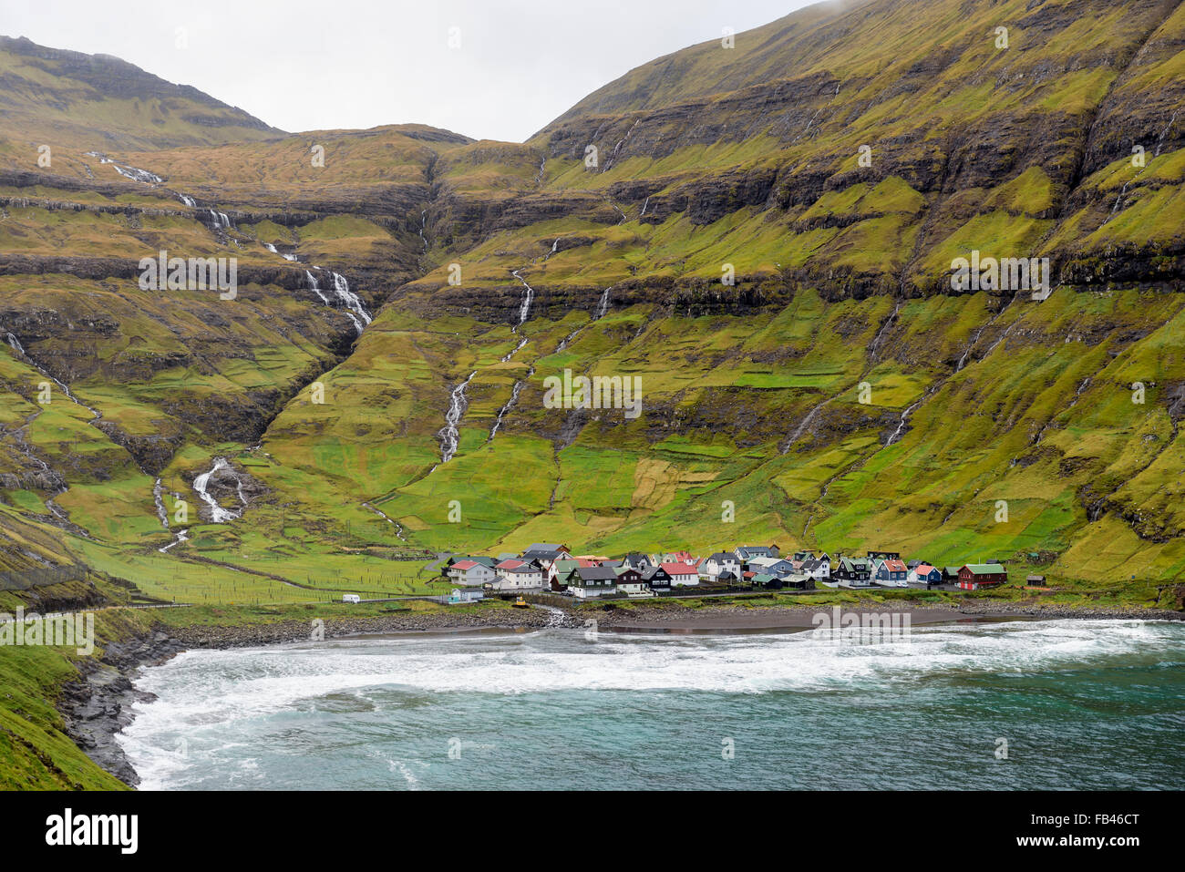 Coastal landscape on faeroes hi-res stock photography and images - Alamy