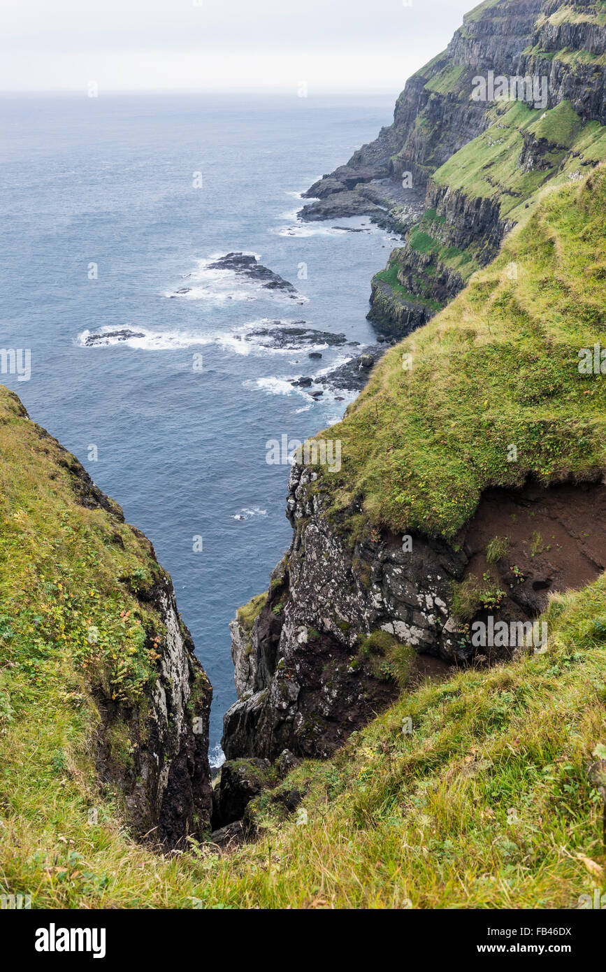 The Faeroe coast Stock Photo - Alamy