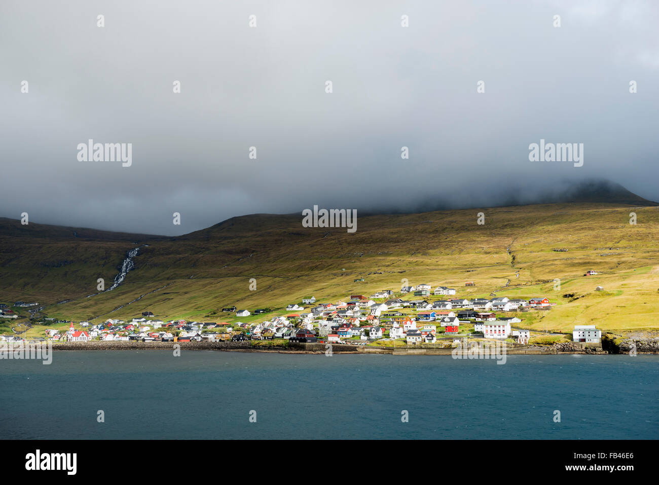 Coastal landscape on faeroes hi-res stock photography and images - Alamy