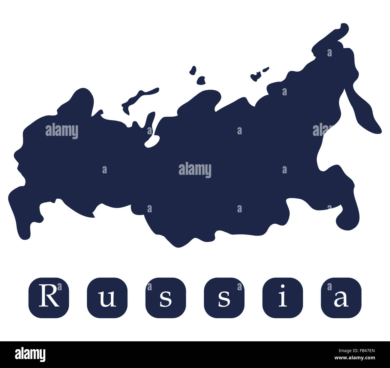 Soviet russia map Cut Out Stock Images & Pictures - Alamy