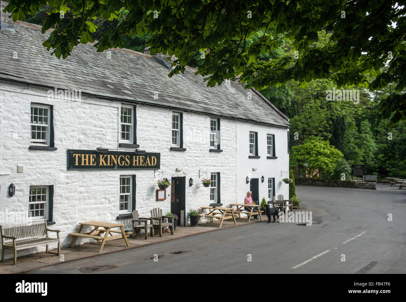 The Kings Head Ravenstonedale Stock Photo - Alamy