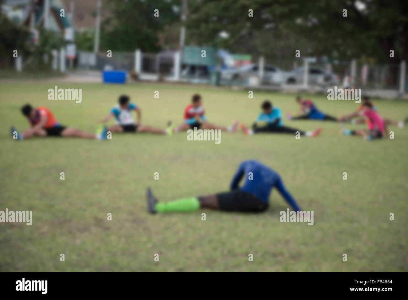 blurry,motion blur,Goalkeeper in action playing football,Stretching ...