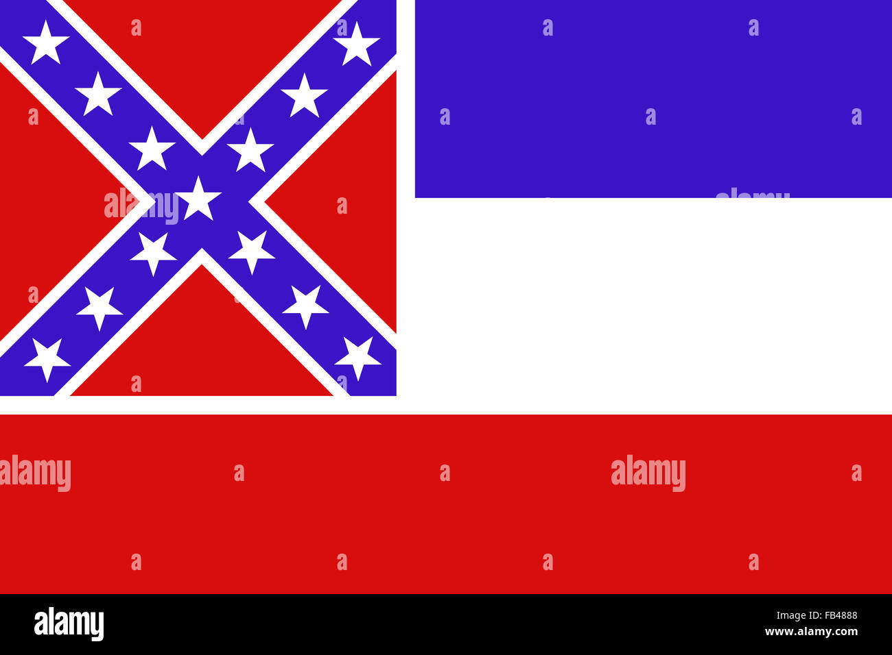 White flag with diagonal red cross hi-res stock photography and images ...