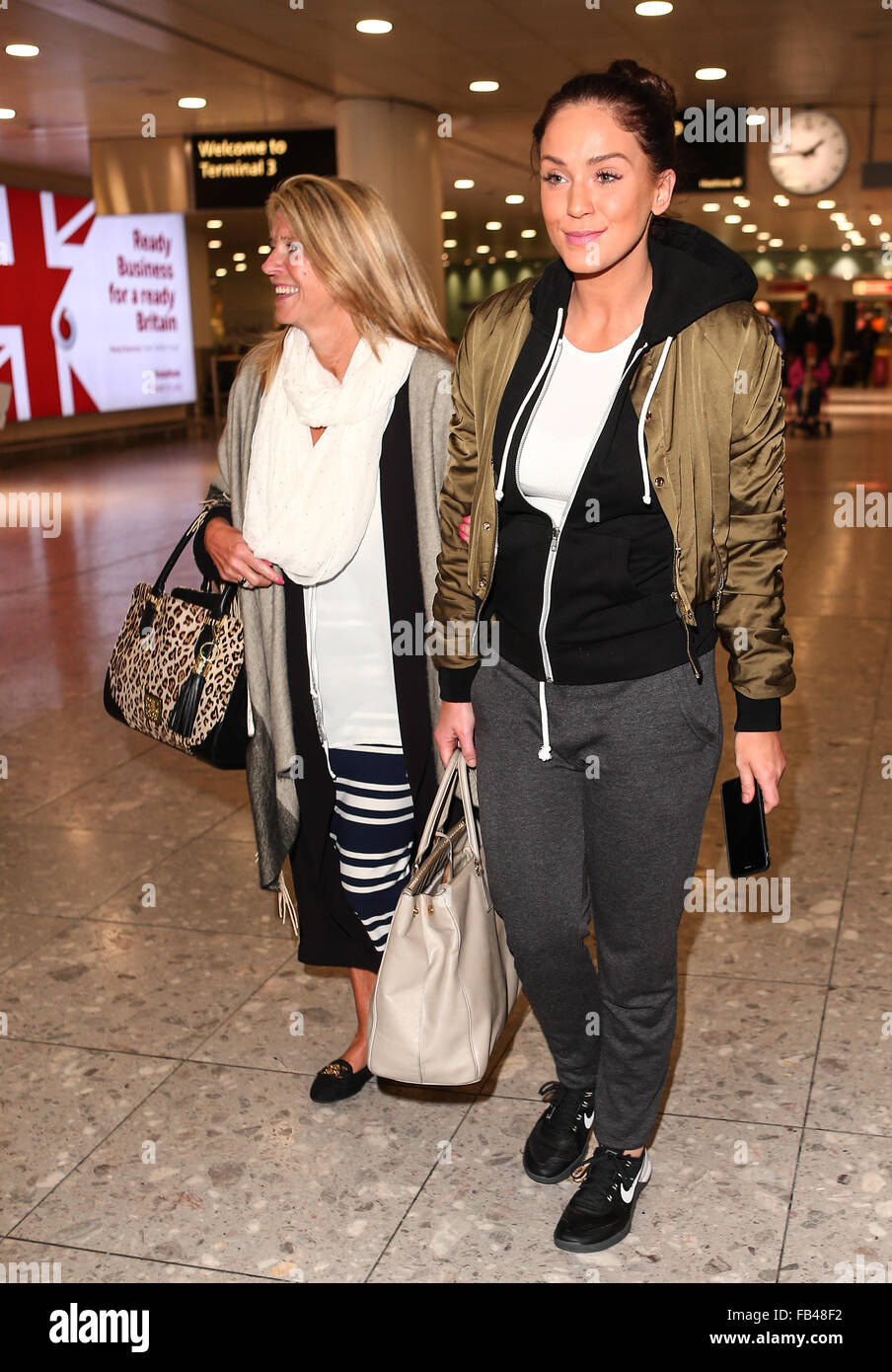 Winner of 'I'm a Celebrity, Get me Out of Here' Vicky Pattison arrives ...