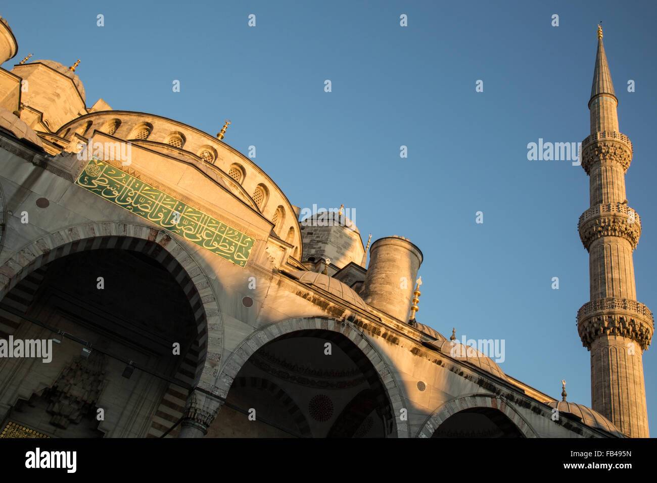 the Blue Mosque at sunset, Istanbul, Turkey Stock Photo - Alamy