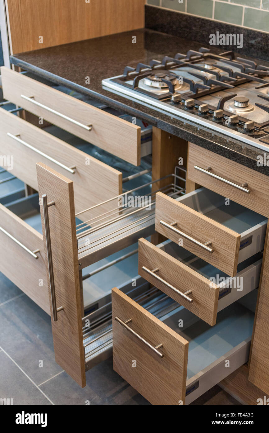 Kitchen drawers hi-res stock photography and images - Alamy
