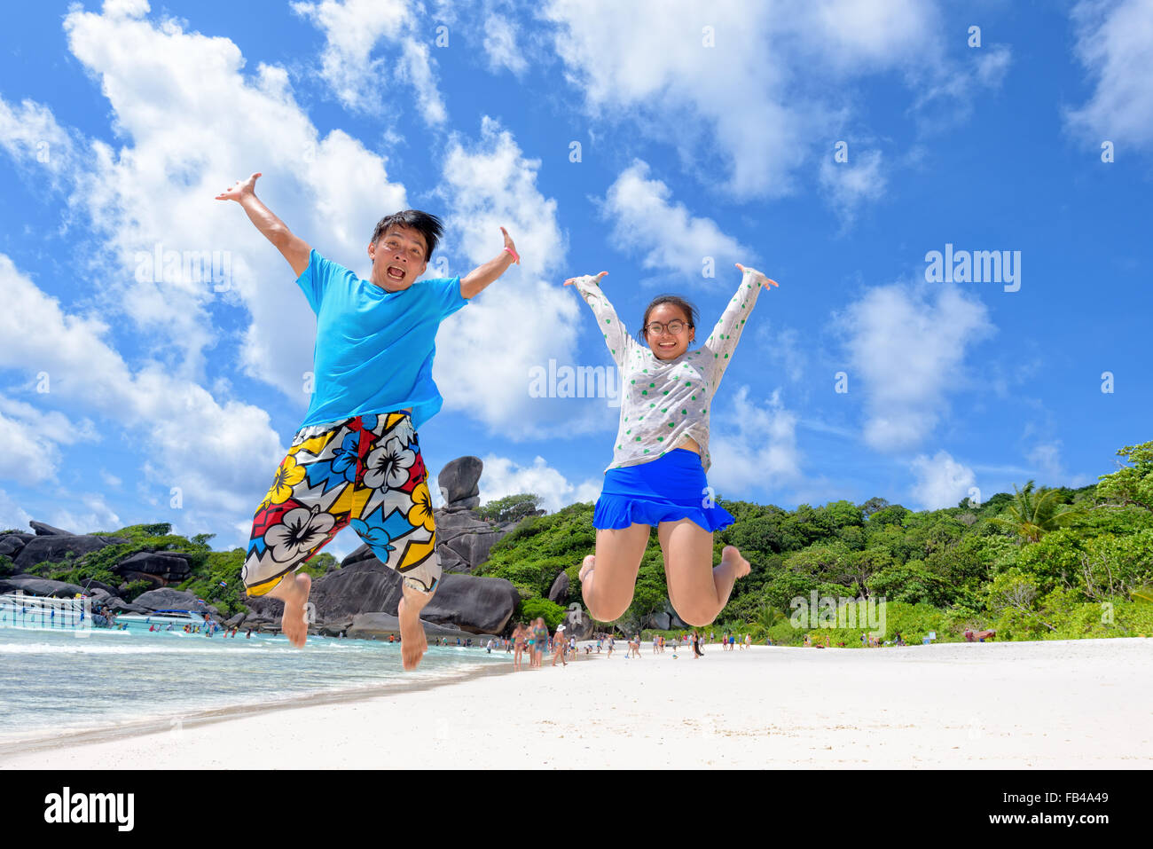 Happy island island hi-res stock photography and images - Alamy
