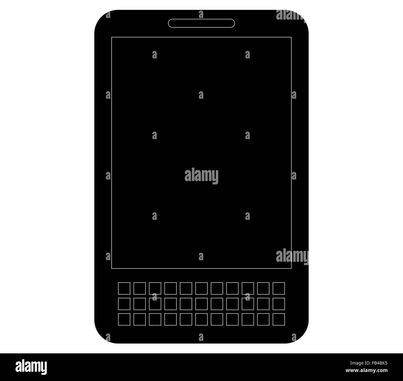 cell illustrated on a white background Stock Photo - Alamy