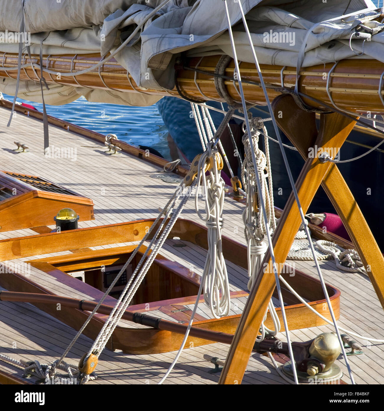 Sailboat detail hi-res stock photography and images - Alamy