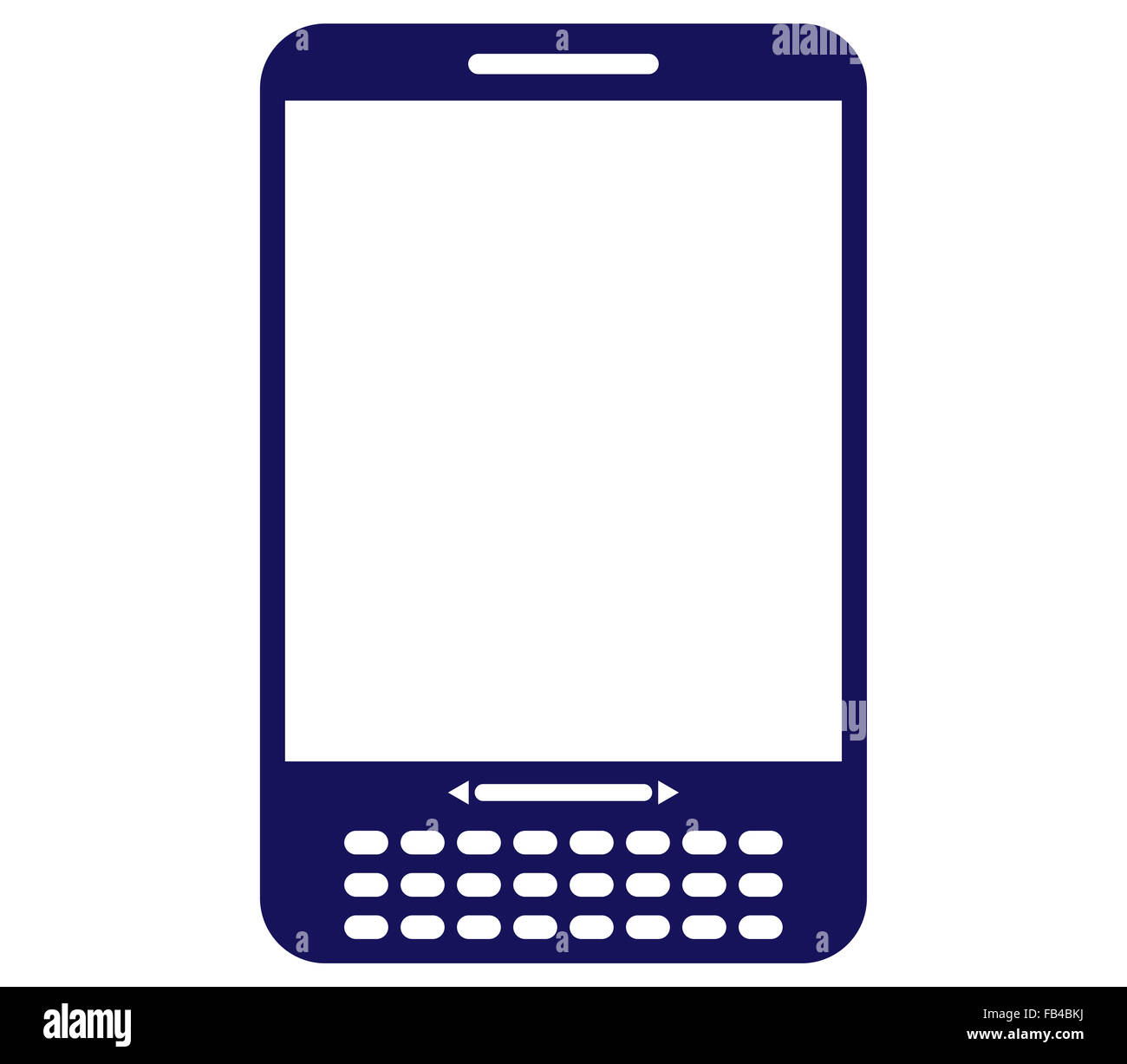 cell illustrated on a white background Stock Photo - Alamy