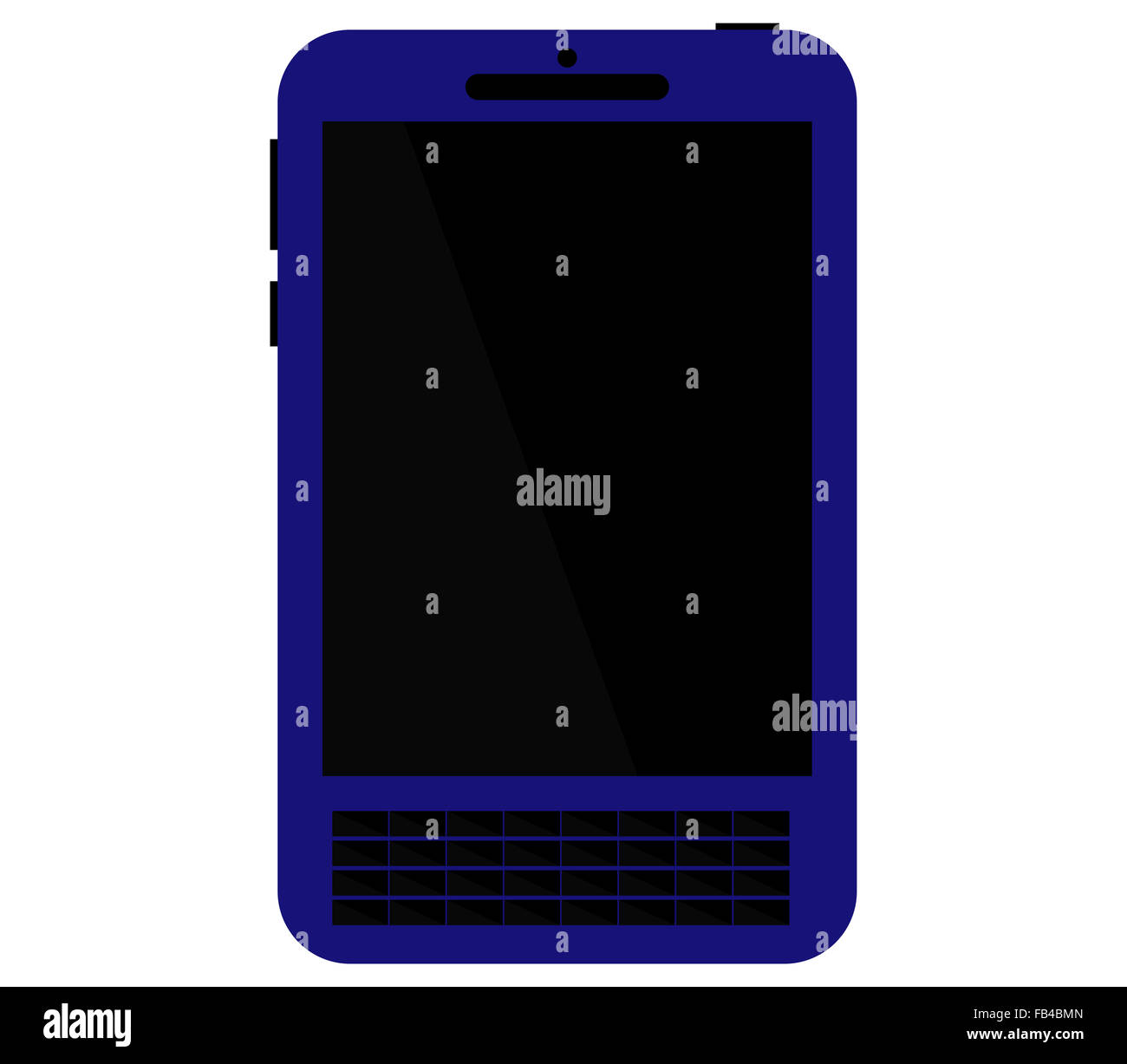 cell illustrated on a white background Stock Photo - Alamy
