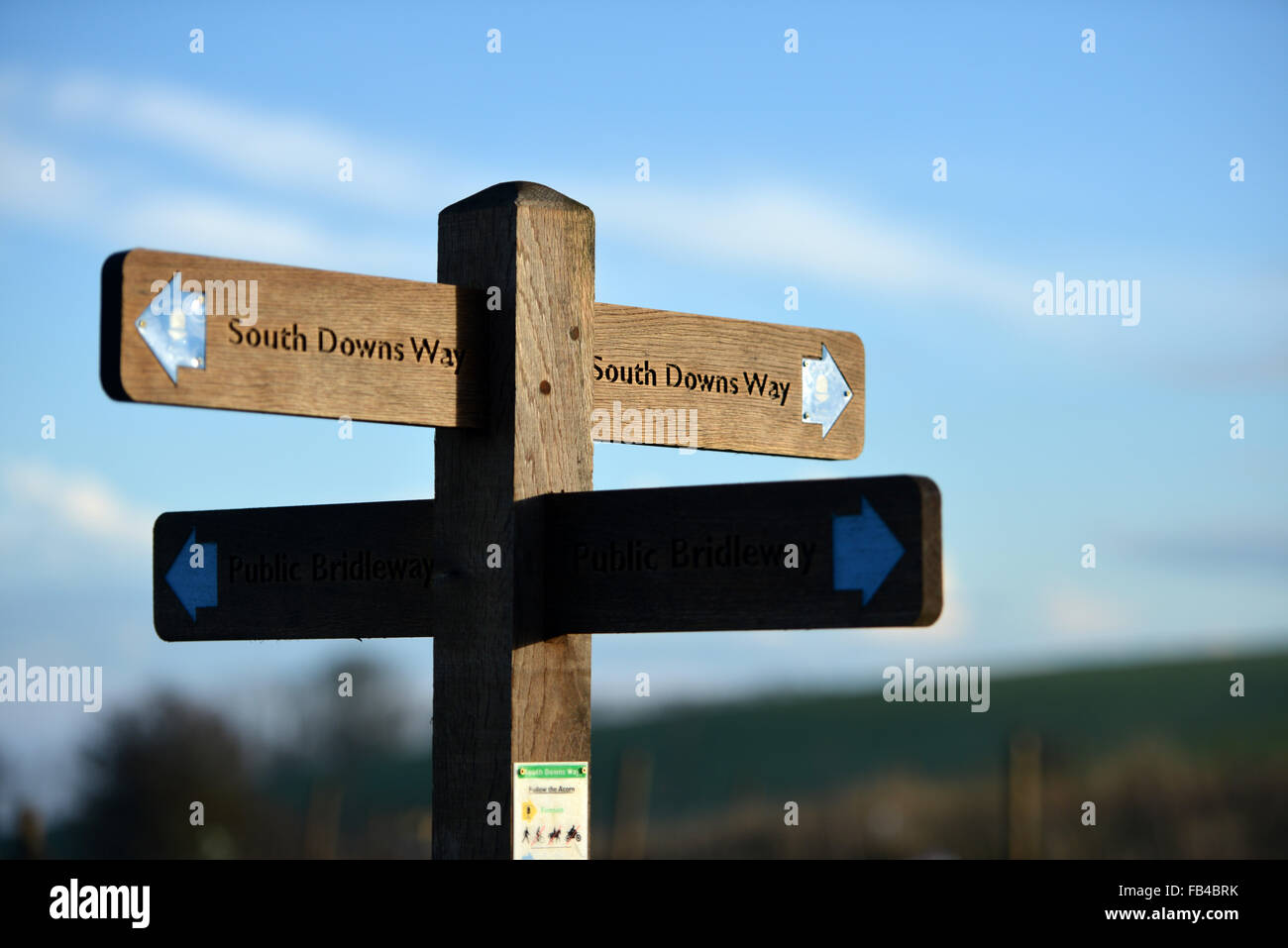 Sign waymarker hi-res stock photography and images - Alamy
