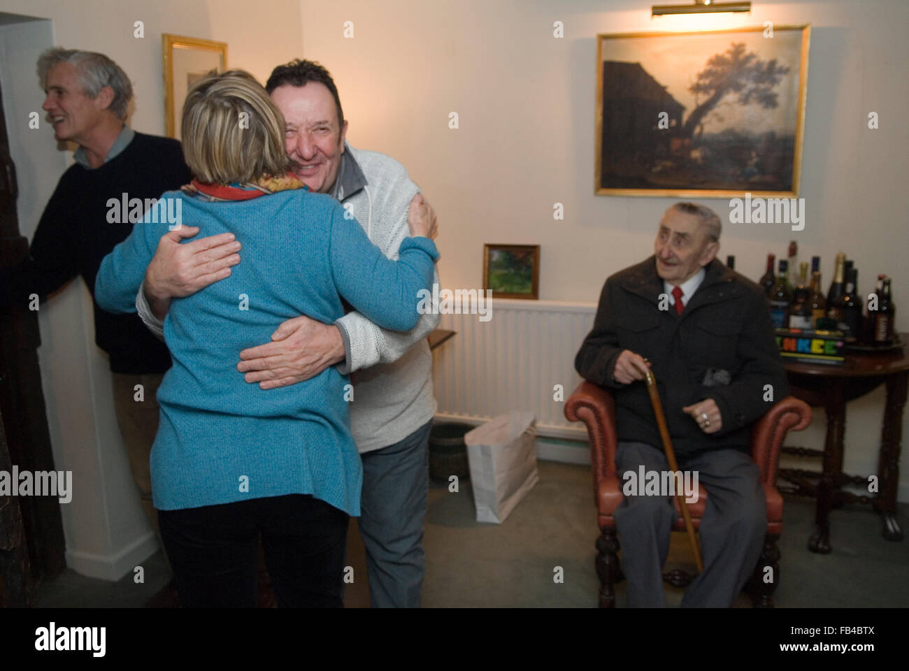 Guest laughing hi-res stock photography and images - Alamy