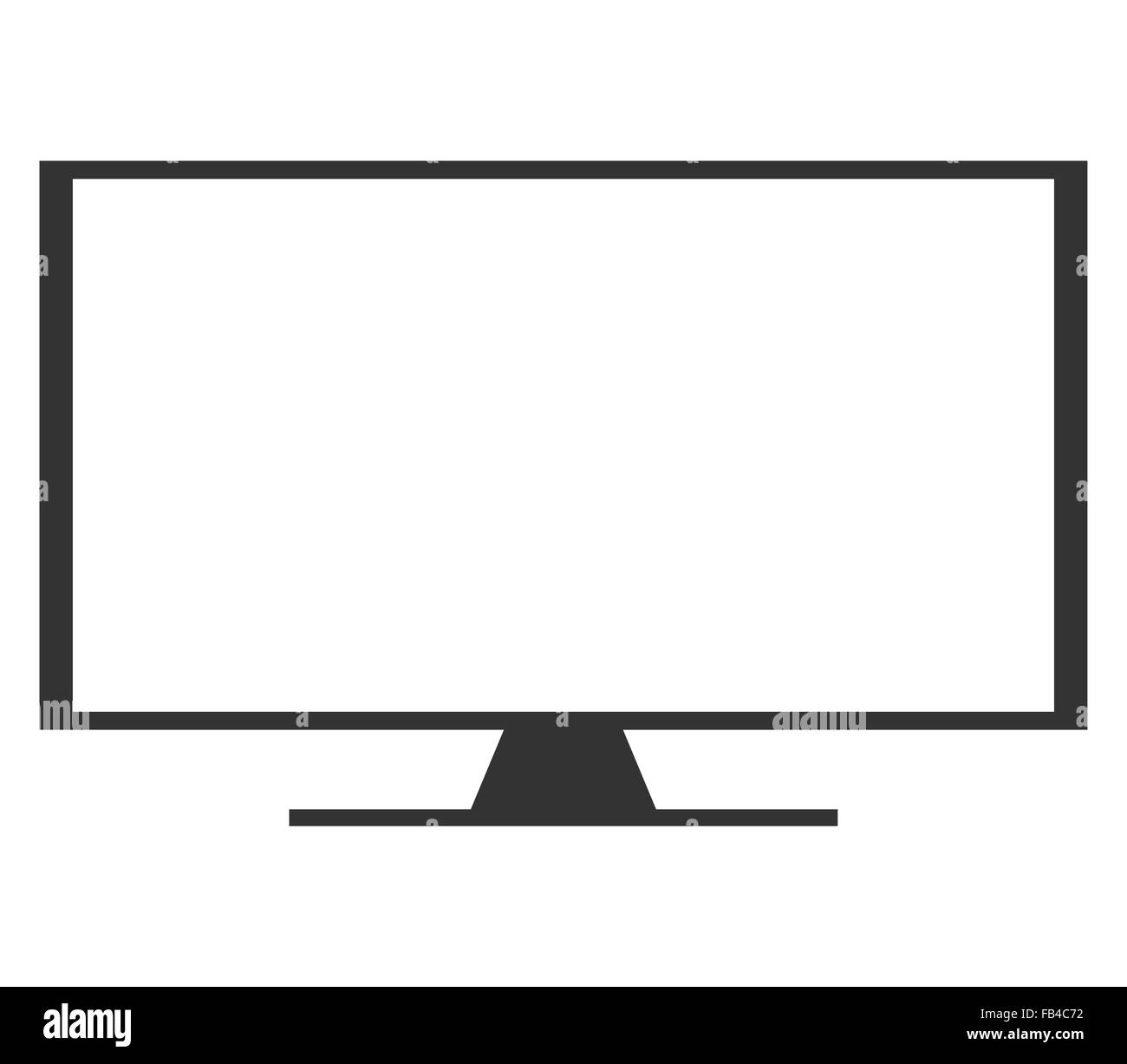 television shows on white background Stock Photo - Alamy