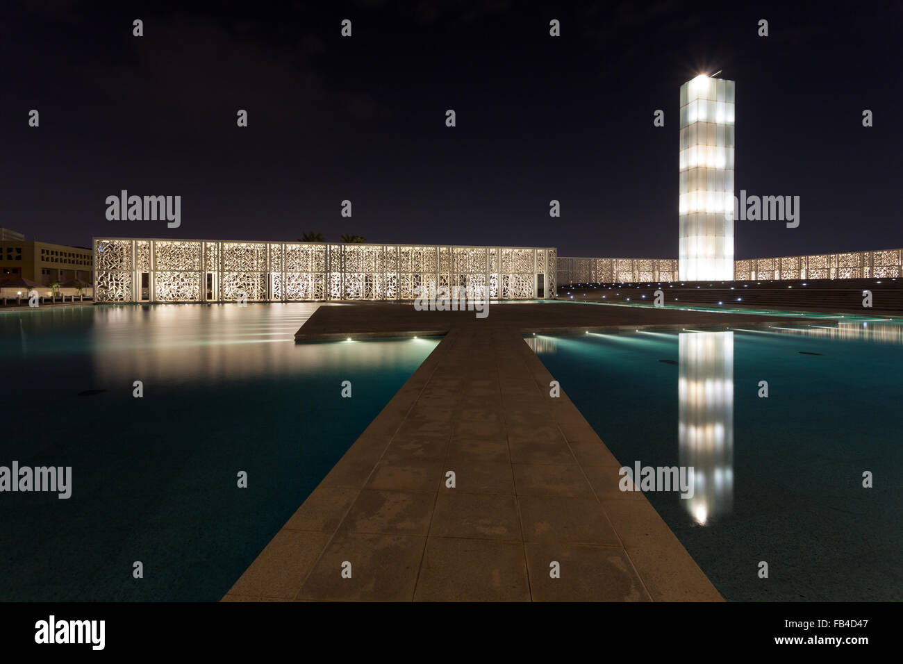 Qatar Education City Graduation Arena Stock Photo - Alamy