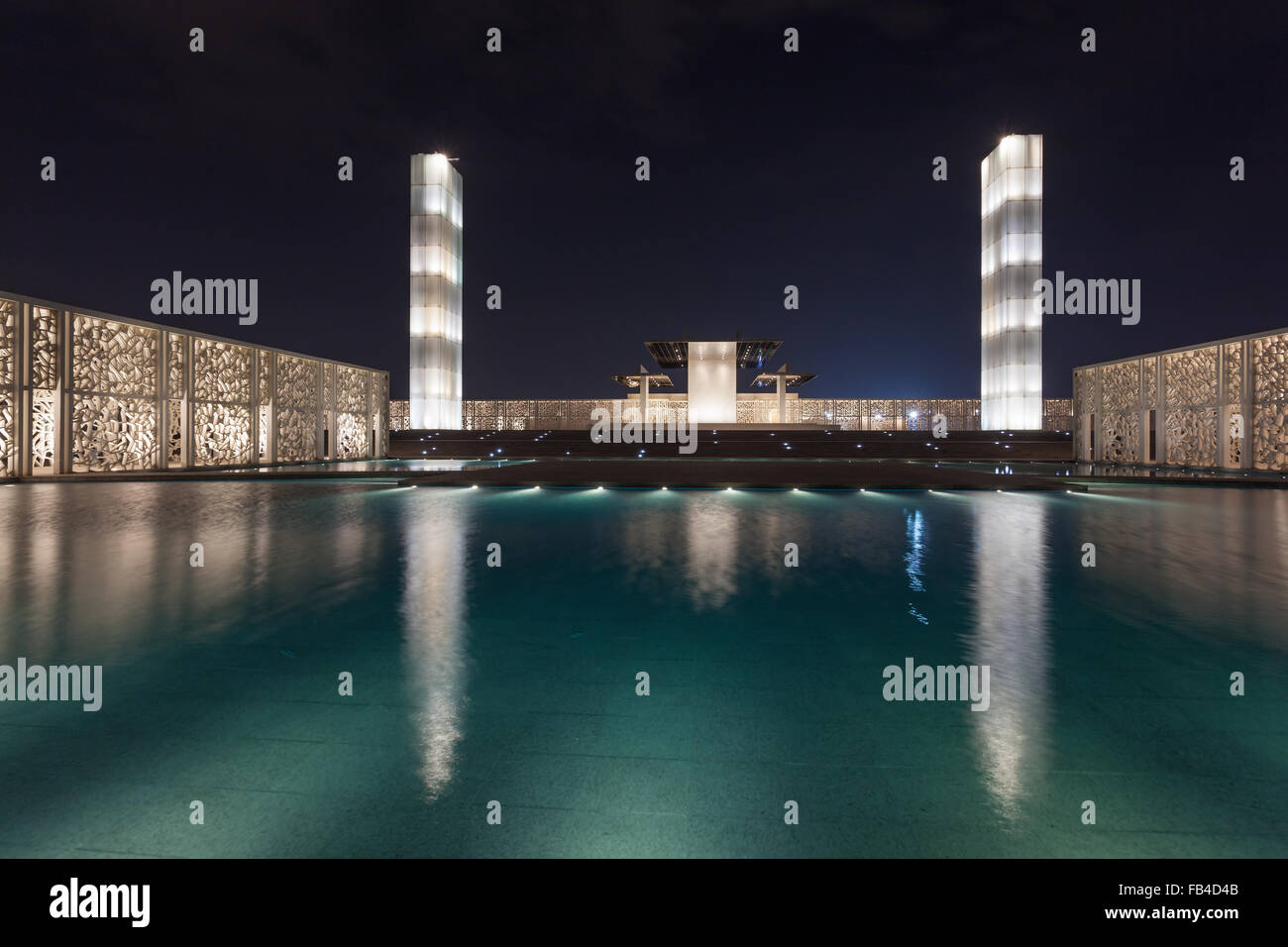 Qatar Education City Graduation Arena Stock Photo - Alamy