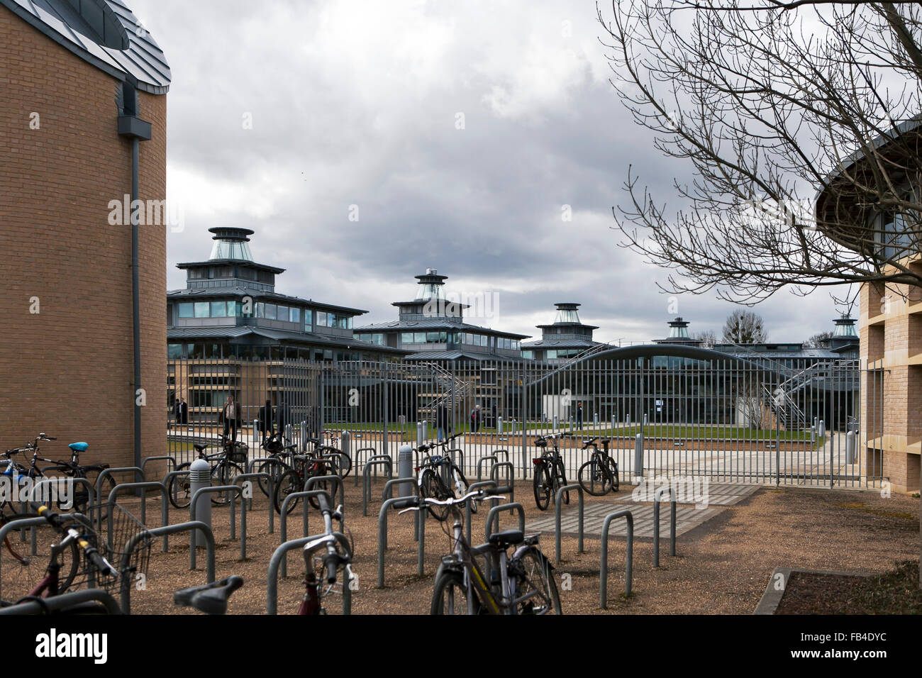 Cambridge, UK - April 13, 2015: Centre of Mathematical Sciences (CMS ...