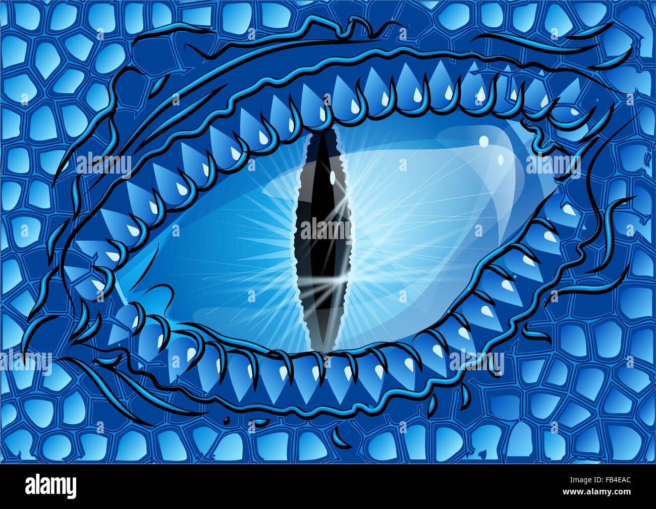 Dragon eyeball Stock Vector Images - Alamy