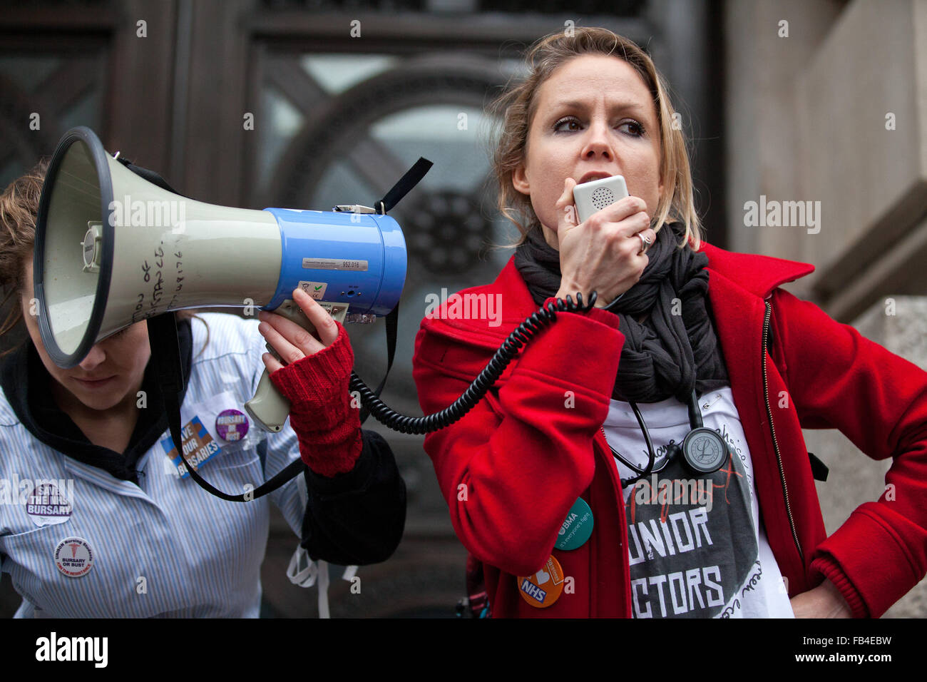 London, UK. 9th January, 2016. Dr Lauren Gavaghan, Senior Registrar in ...