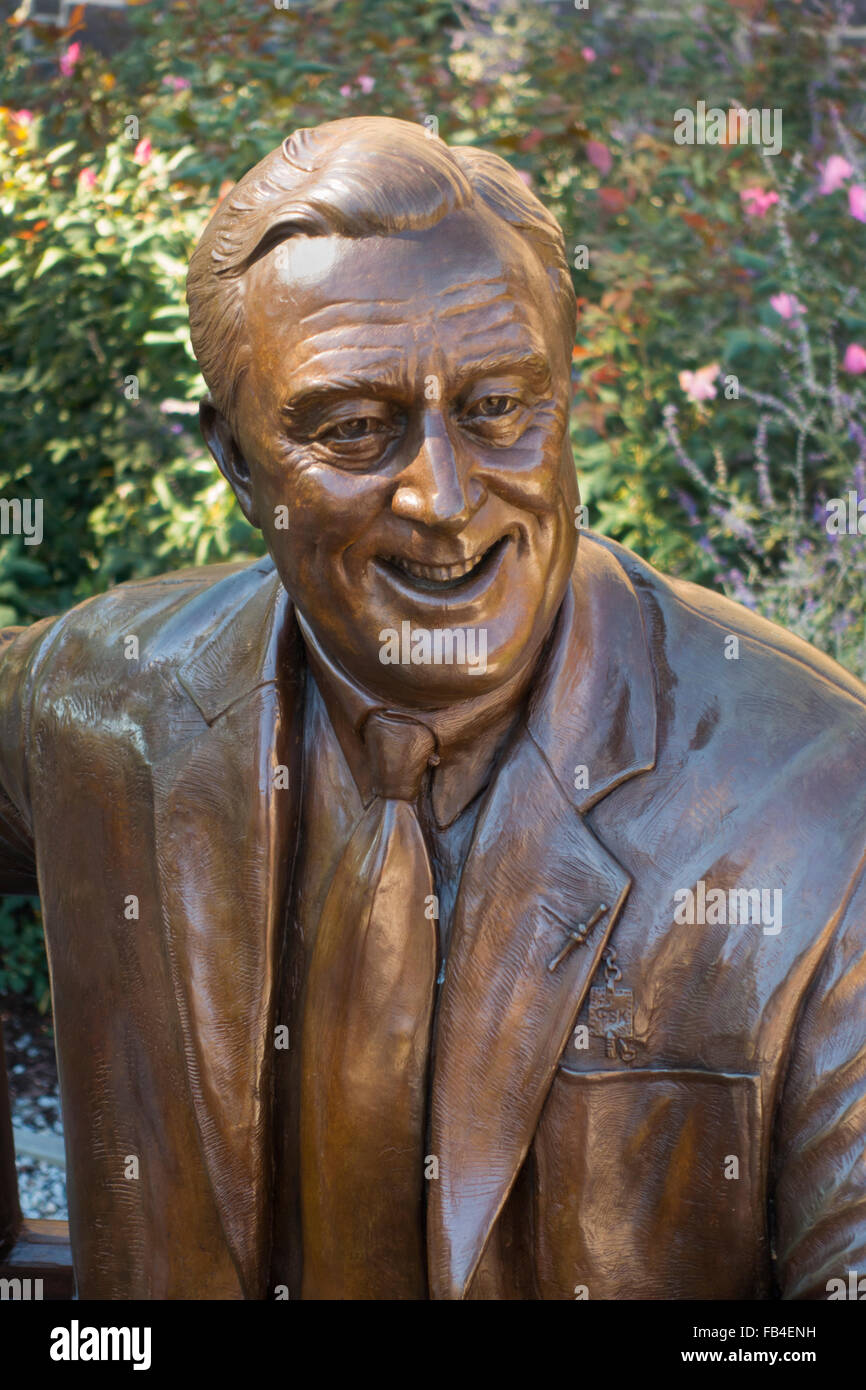 Franklin D Roosevelt presidential library and museum Stock Photo - Alamy