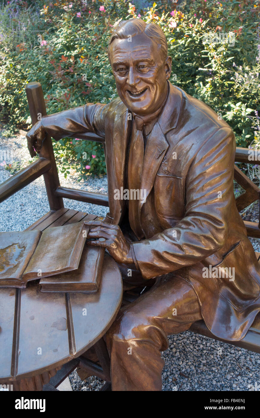 Franklin d roosevelt presidential library and museum hi-res stock ...