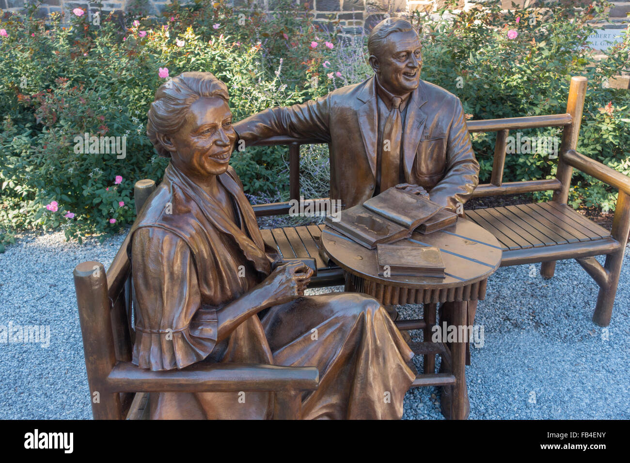 Franklin D Roosevelt presidential library and museum Stock Photo - Alamy
