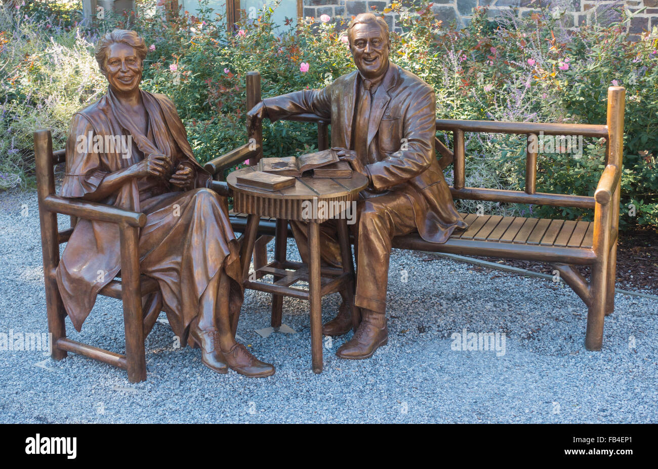 Franklin D Roosevelt presidential library and museum Stock Photo - Alamy