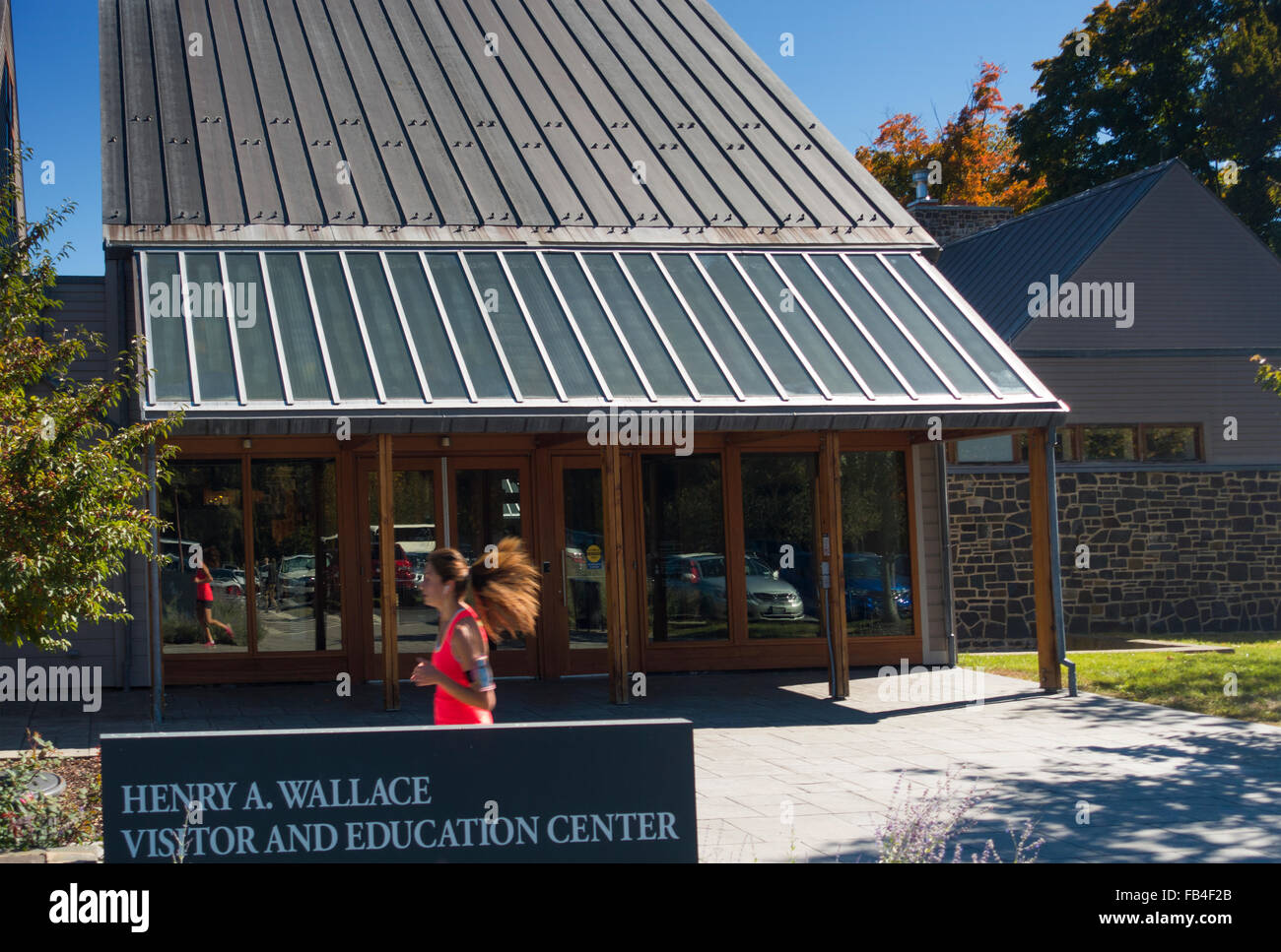 Franklin D Roosevelt presidential library and museum Stock Photo - Alamy
