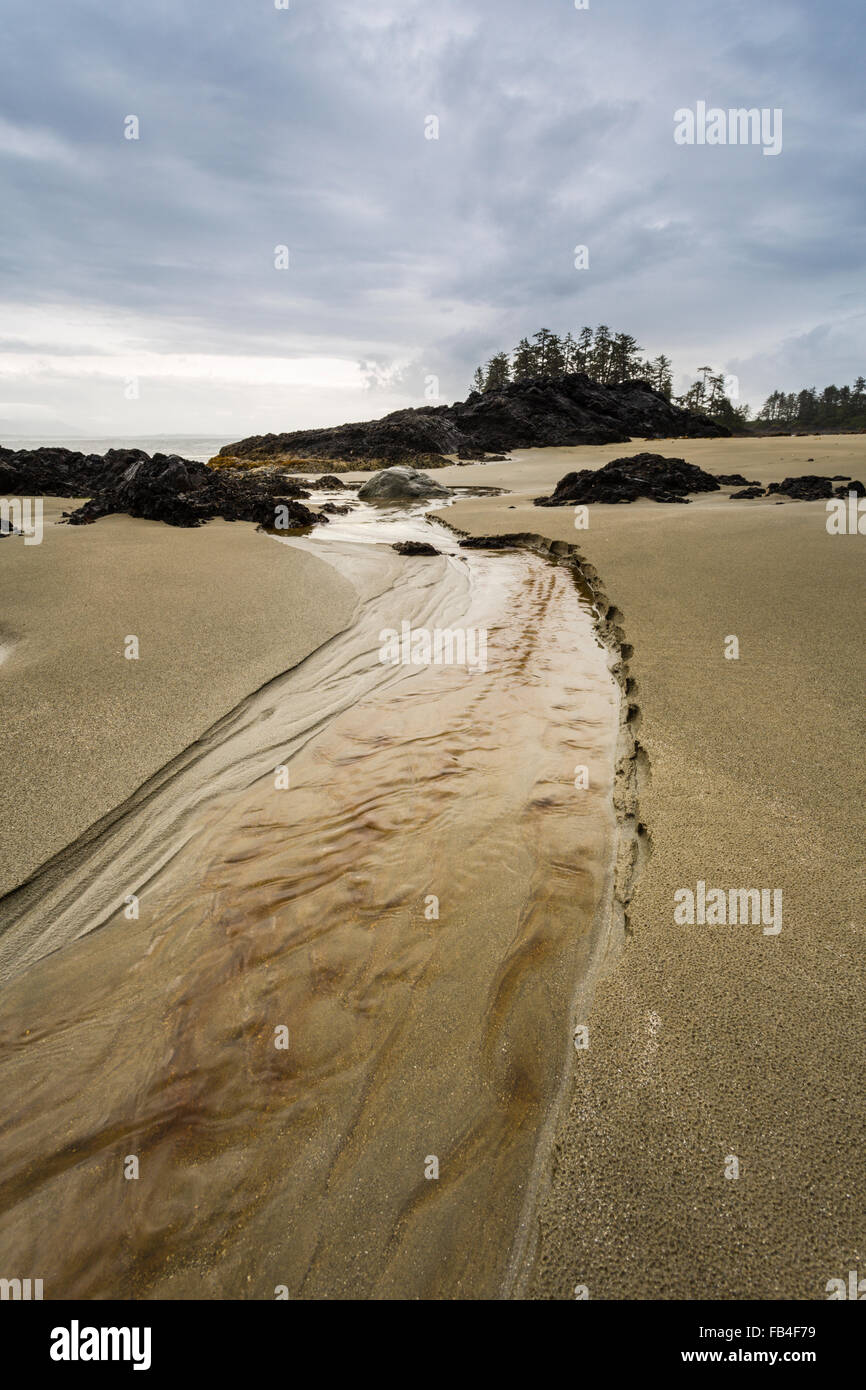 Schooner Beach, Pacific Rim Nationalpark, Vancouver Island, British ...
