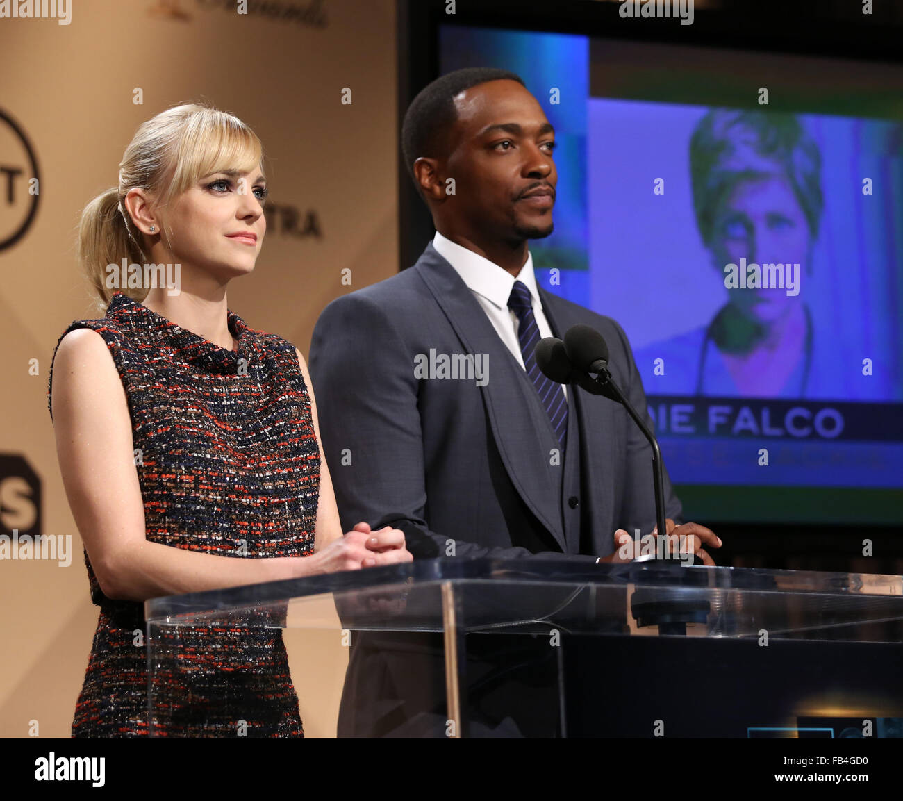 Celebrities attend 22nd Annual Screen Actors Guild Awards Nominations ...