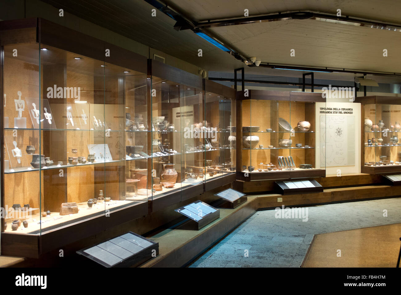 Room from the Bronze Age, National Archaeological Museum of Cagliari ...