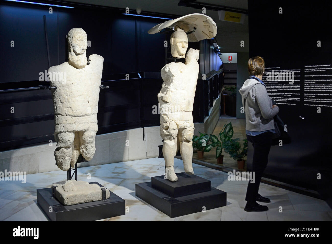 Giant Statues Of Monte Prama,National Museum of Archaeology of Cagliari ...
