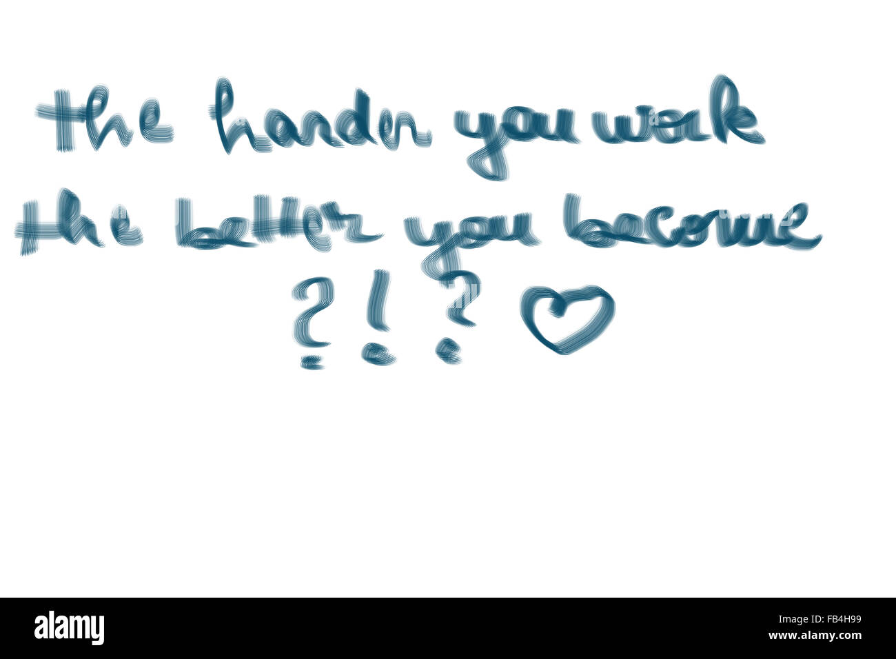 Black letter writing Cut Out Stock Images & Pictures - Alamy