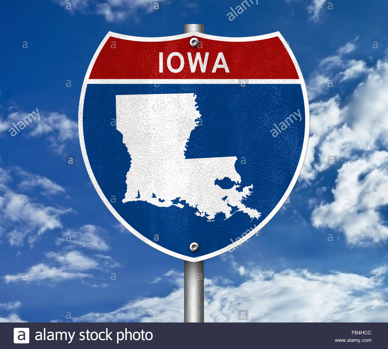 Louisiana Road Sign Stock Photos & Louisiana Road Sign Stock Images - Alamy