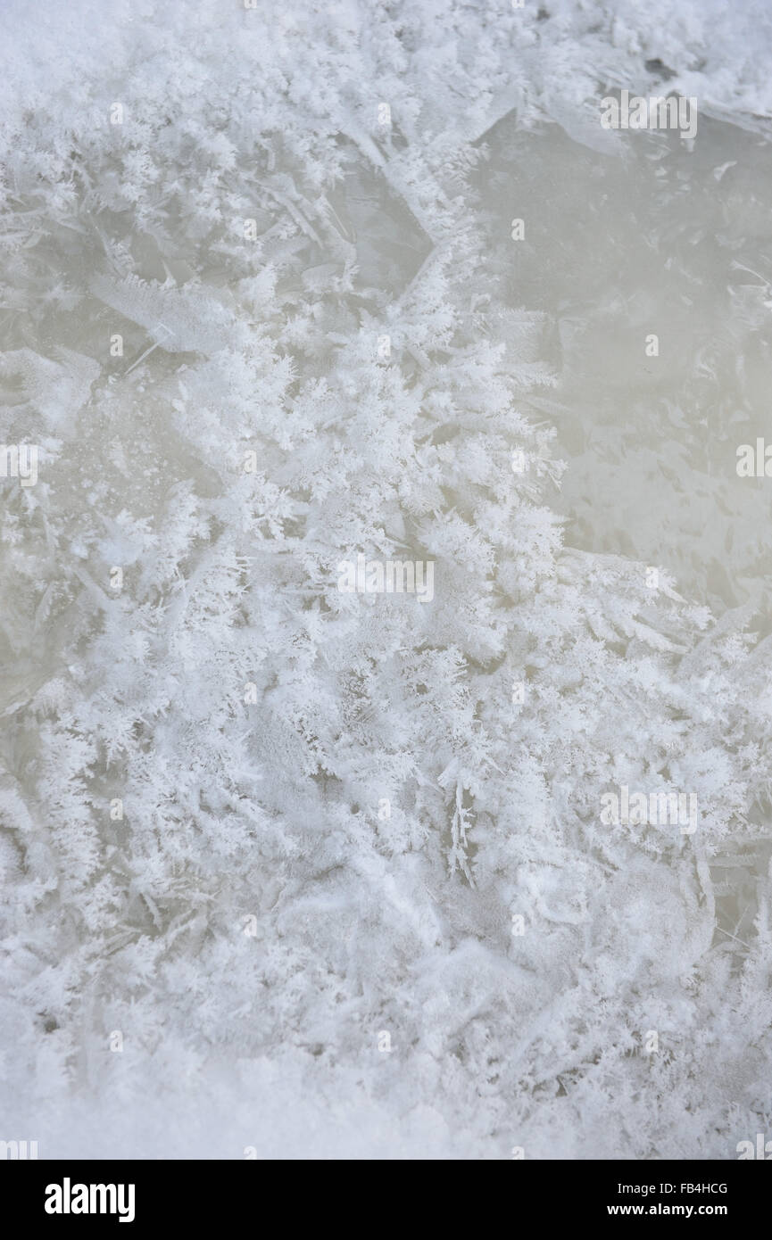 Close up background of ice Stock Photo - Alamy