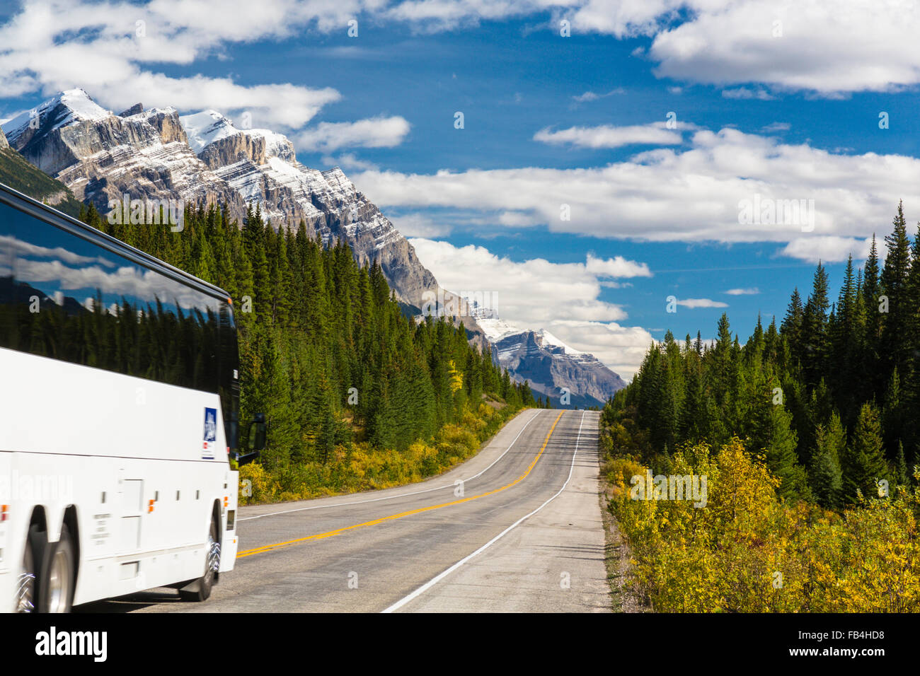 Icefields Parkway, Canadian Rocky Mountains, Alberta, Canada Stock ...