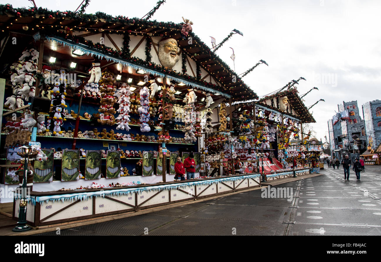 Entertainment game pavilion for play and win games at Winter Wonderland ...